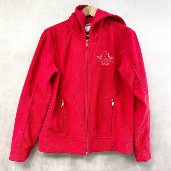 Disney | Jackets & Coats | Disneyland Resort Fleece Jacket Womens ...